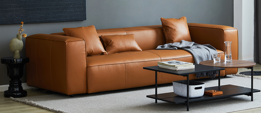 Butter sofa - Grado - Oak zone