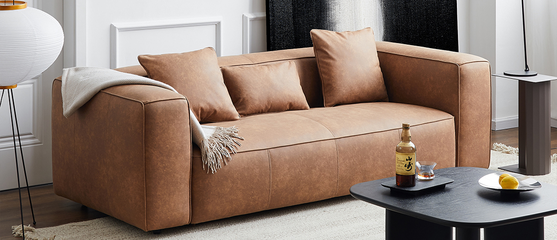 Butter sofa - Grado - Oak zone
