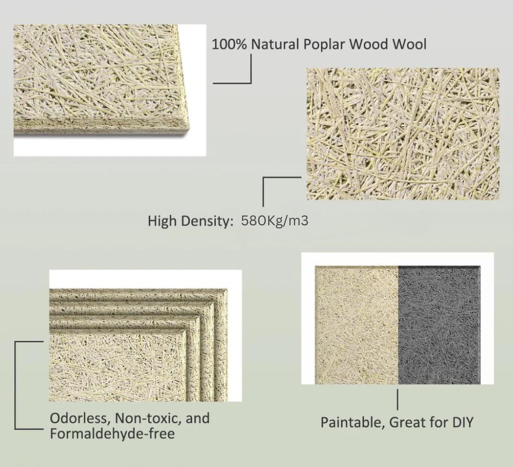 Wood Wool - Oak zone